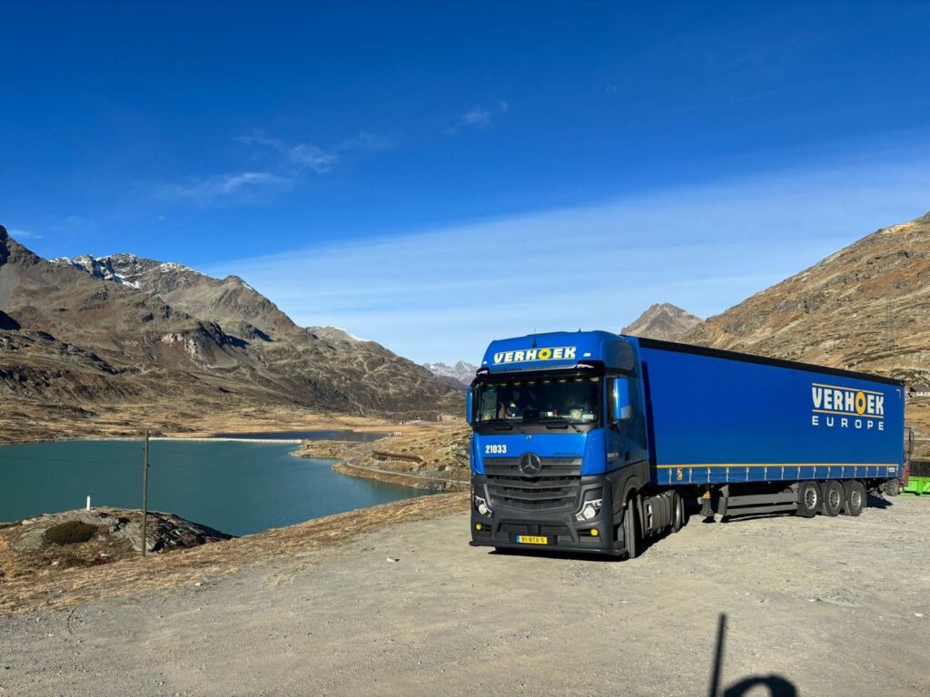 Logistics process with Verhoek Europe as a partner.